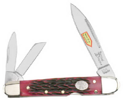 Steel Warrior Lockback Whittler Pocket Knife, 3-Blade - True Value Hardware