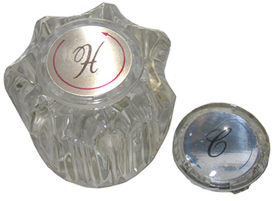 Lavatory & Kitchen Handle, Clear - True Value Hardware