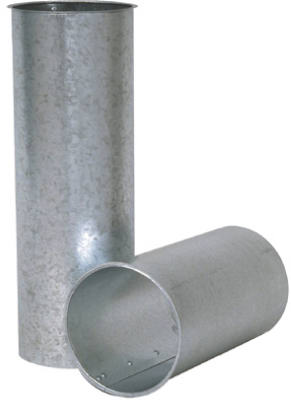 Stove Pipe Thimble, Galvanized, 6 x 6 In. - True Value Hardware