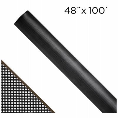 No-See-Um Insect Screen, Charcoal, 48 In. x 100 Ft. - True Value Hardware