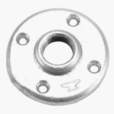Galvanized Floor Flange, 1 In. - True Value Hardware