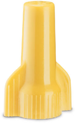 WireGard Wire Connector, #84, Square Spring, Yellow, 100-Pk. - True ...