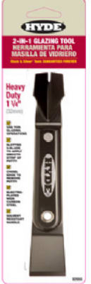 2-In-1 Glazing Tool, Stiff High-Carbon Steel Blade, 1-1/4-In. - True ...