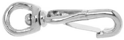 Spring Snap, Round Eye Swivel, Zinc, 1/4 In. - True Value Hardware