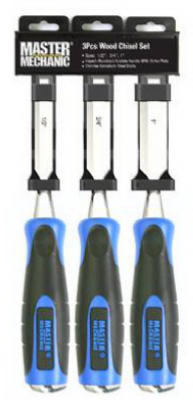 3-Pc. Bi-Material Wood Chisel Set - True Value Hardware
