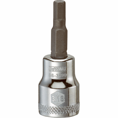 Hex Bit Socket, 3/16 In., 3/8 In. Drive - True Value Hardware