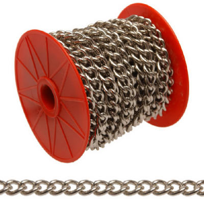 Nickel Twist Chain, #90, 82 Ft. - True Value Hardware
