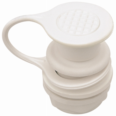 White Standard Drain Plug - True Value Hardware