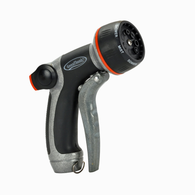 7-Pattern Hose Nozzle, Front-Trigger, Heavy-Duty Metal - True Value ...