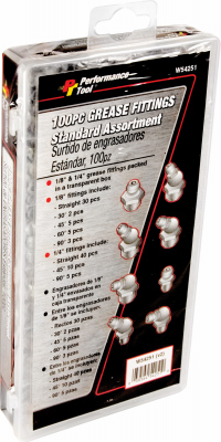 Grease Fitting, Assorted, 100-Pk. - True Value Hardware