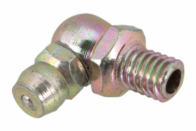 Grease Fittings, 90 Degree, 6mm x 1 Thread, 10-Pk. - True Value Hardware
