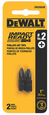Power Screwdriver Bit, #2 Reduced Phillips, 1 In., 2-Pk. - True Value Hardware