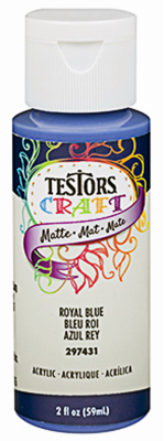 Acrylic Craft Paint, Royal Blue, 2-oz. - True Value Hardware