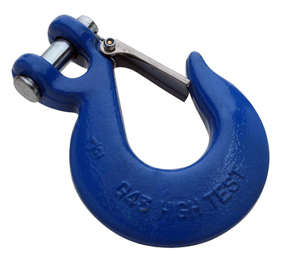 Clevis Slip Hook With Latch, Blue, 1/2 In. - True Value Hardware