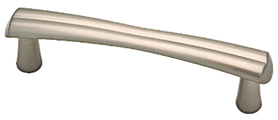 Cabinet Pull, Notched Satin Nickel, 3-In. - True Value Hardware