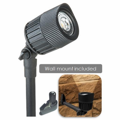 LED Micro Spot Light, Black Finish With Glass Lens, 360 Lumens, 7-Watt ...