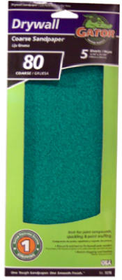 Premium Drywall Paper, Pre-Cut, 80-Grit, 5-Pk. - True Value Hardware