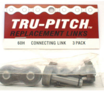 Heavy Connecting Link, #60H, 3-Pk. - True Value Hardware