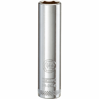 SAE Socket, Deep, 6-Point, 5/16 In., 1/4 In. Drive - True Value Hardware