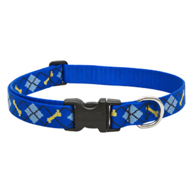 Dog Collar, Adjustable, Dapper Dog, 1 x 12 to 20-In. - True Value Hardware