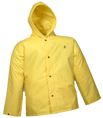 DuraScrim Jacket, Yellow PVC, XL - True Value Hardware
