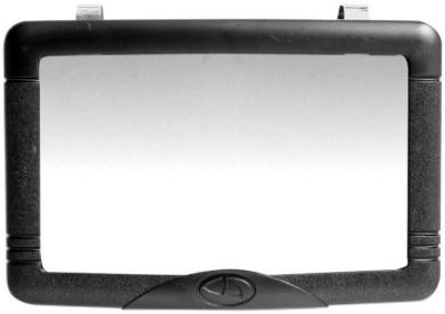 Vanity Mirror, Clip On, Black, 4.5 x 6.5 In. - True Value Hardware