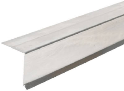 Drip Edge, C3, Galvanized, 1-3/8 x 1-1/2 In. x 10 Ft. - True Value Hardware