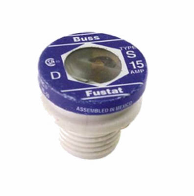 Type S Plug Fuse, 15-Amp, 2-Pk. - True Value Hardware