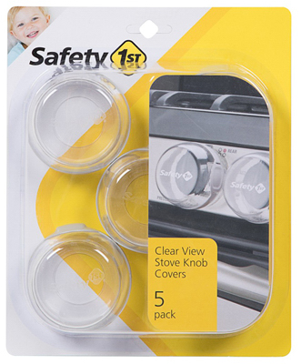 Stove Knob Cover, Universal, Clear, 5-Pk. - True Value Hardware