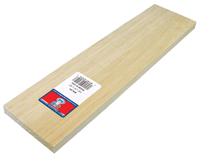 Balsa Wood, 1/16 x 3 x 36-In. - True Value Hardware