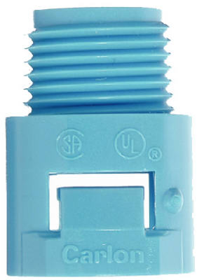 1/2-In. ENT Blue Smurf Male Adapter - True Value Hardware