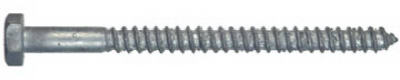 Galvanized Lag Bolt, 1/2 x 3 In., 50-Ct. - True Value Hardware