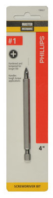 #1 Phillips 4 In. Screwdriver Bit - True Value Hardware