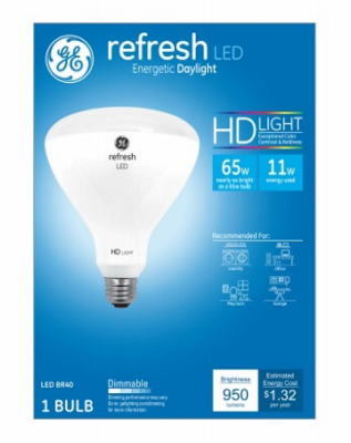 LED Refresh HD Bulb, BR40, Daylight, 950 Lumens, 11 Watt - True Value ...