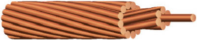 Stranded Bare Grounding Wire, Copper, 6 Gauge, 315 Ft. - True Value ...