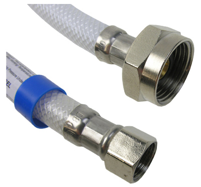 Faucet Connector, Flexible Poly, 3/8 x 7/8 x 20 In. - True Value Hardware