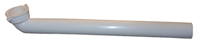 Waste Arm, White Plastic, 1-1/2 O.D. x 15 In. - True Value Hardware