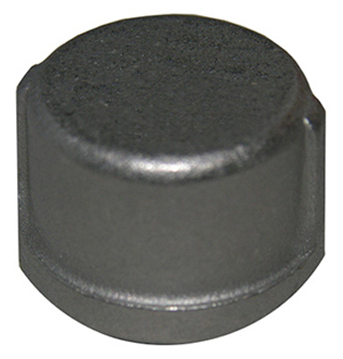 Stainless Steel Pipe Cap, 1/2 In. - True Value Hardware