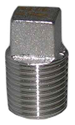 Stainless Steel Pipe Plug, 1/8 In. - True Value Hardware