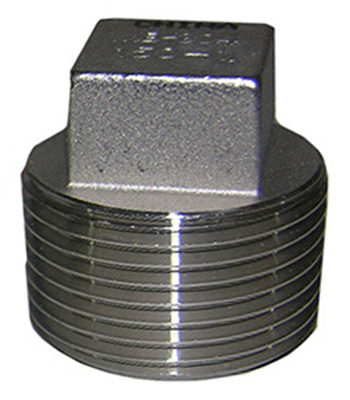 Stainless Steel Pipe Plug, 1/2 In. - True Value Hardware