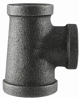 1 x 1 x 3/4 In. Black Pipe Reducing Tee - True Value Hardware
