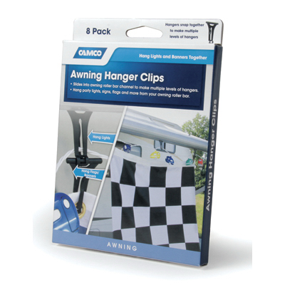 RV Awning Hanger With Clip, 8-Pk. - True Value Hardware