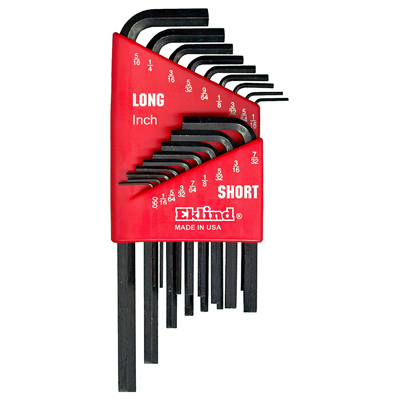 18-Pc. Hex-L Key Set, Short & Long Arm - True Value Hardware