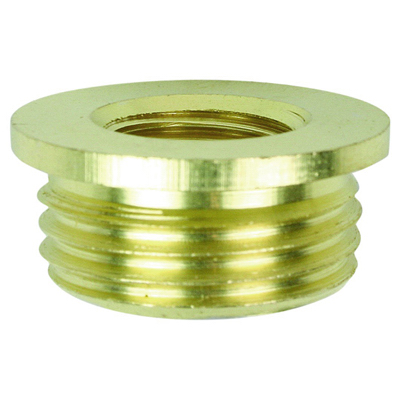 Lamp IP Reducer, Brass Finish, 3/8 Male x 1/8 Female - True Value Hardware
