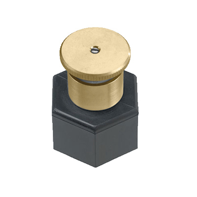 Shrub Sprinkler, 15 Ft. Adjustable Brass Nozzle, 1/2 In. Riser - True ...