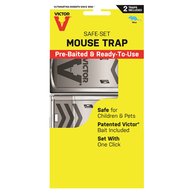 Safe Set Mouse Trap, Pre-Baited, 2-Pk. - True Value Hardware