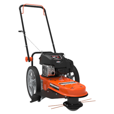 High-Wheeled Gas String Grass Trimmer, 163cc Briggs & Stratton Engine ...