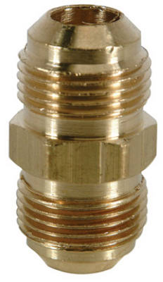 Brass Flare Gas Union, 3/8 In. OD Tube x 9/16-24 Fine Thread - True ...