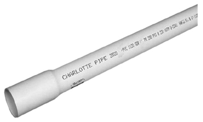 SDR 26 PVC Pressure Pipe, 1-1/4 In. x 20 Ft. - True Value Hardware