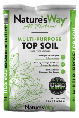 All Natural & Organic General Purpose Top Soil, 1-Cu. Ft. - True Value ...